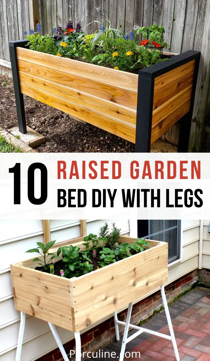 10 Diy Raised Garden Bed With Legs Ideas For Your Next Project Porculine